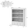 August Grove® Anniya 63" H x 47.2" W Standard Bookcase & Reviews | Wayfair